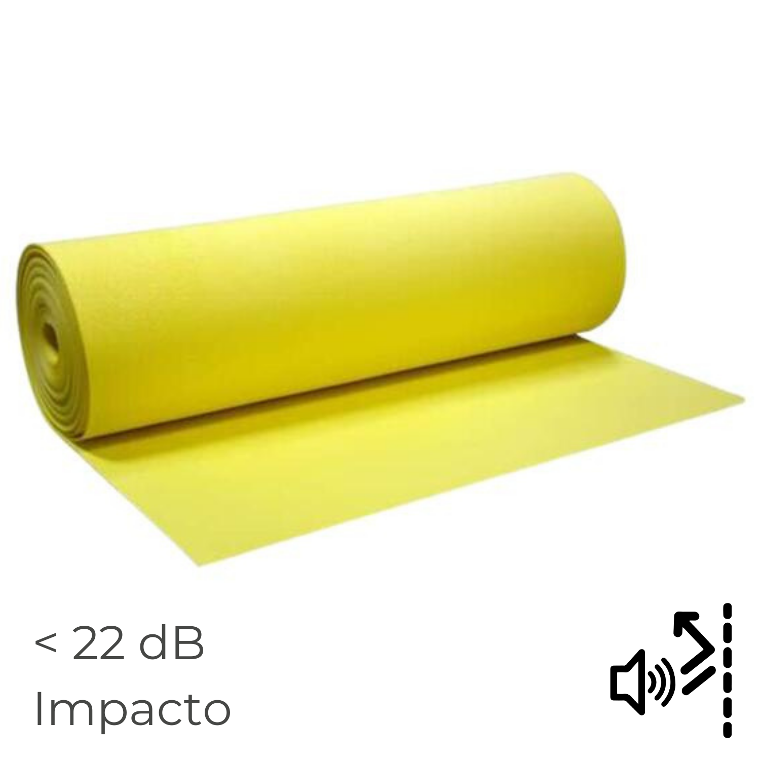 Manta Acústica Polietileno Confordan BT Ruído Impacto Pavimento ...