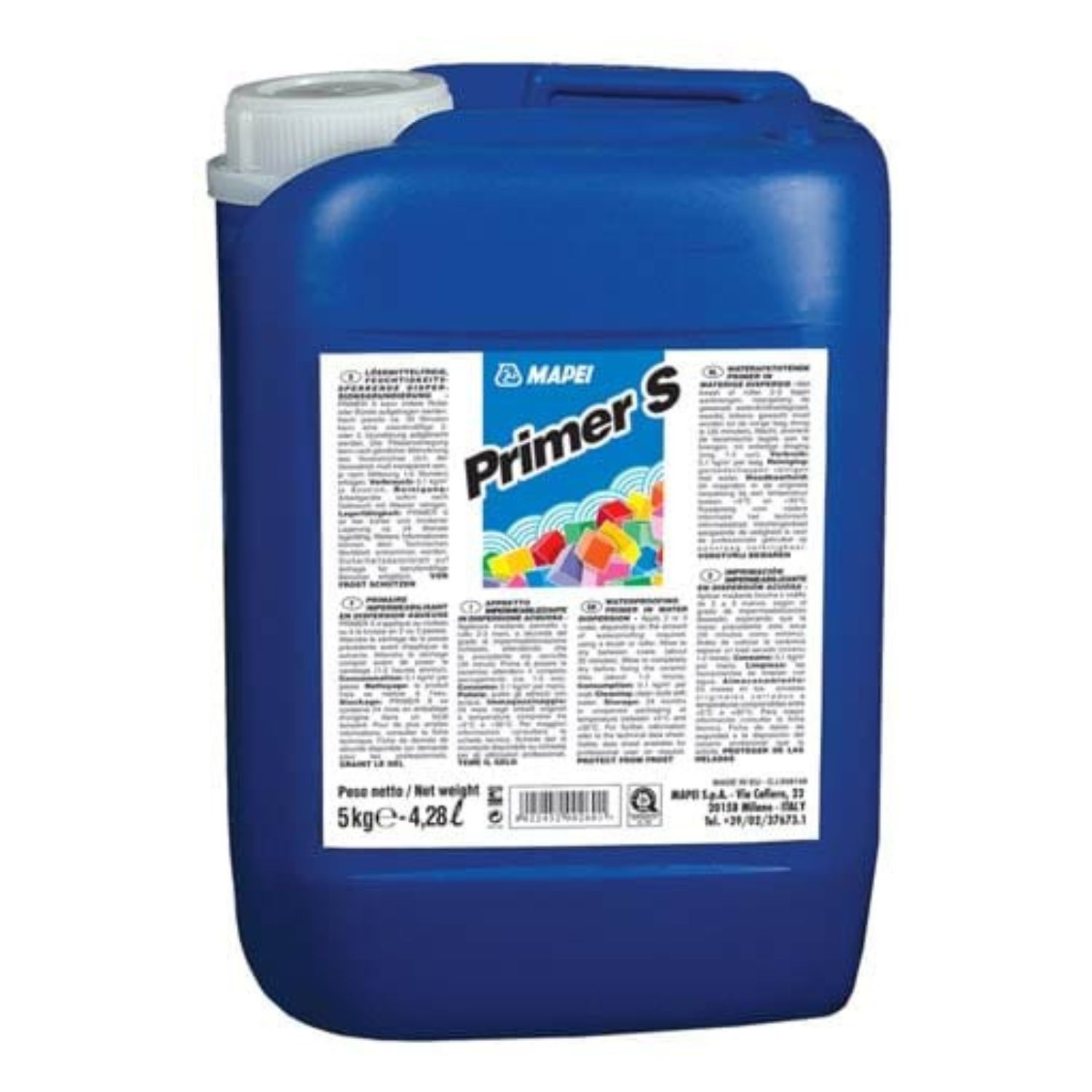 Primário Impermeabilizante Mapei Primer S - 5 Kg
