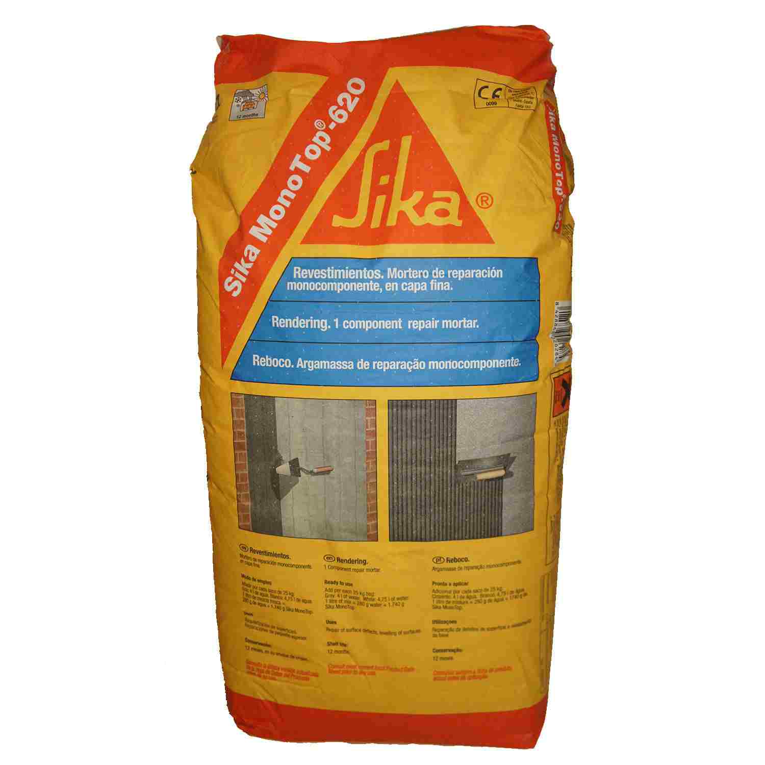 Argamassa Reparação Regularização Betão 1,5 a 5MM/Camada Classe R3 Sika ...