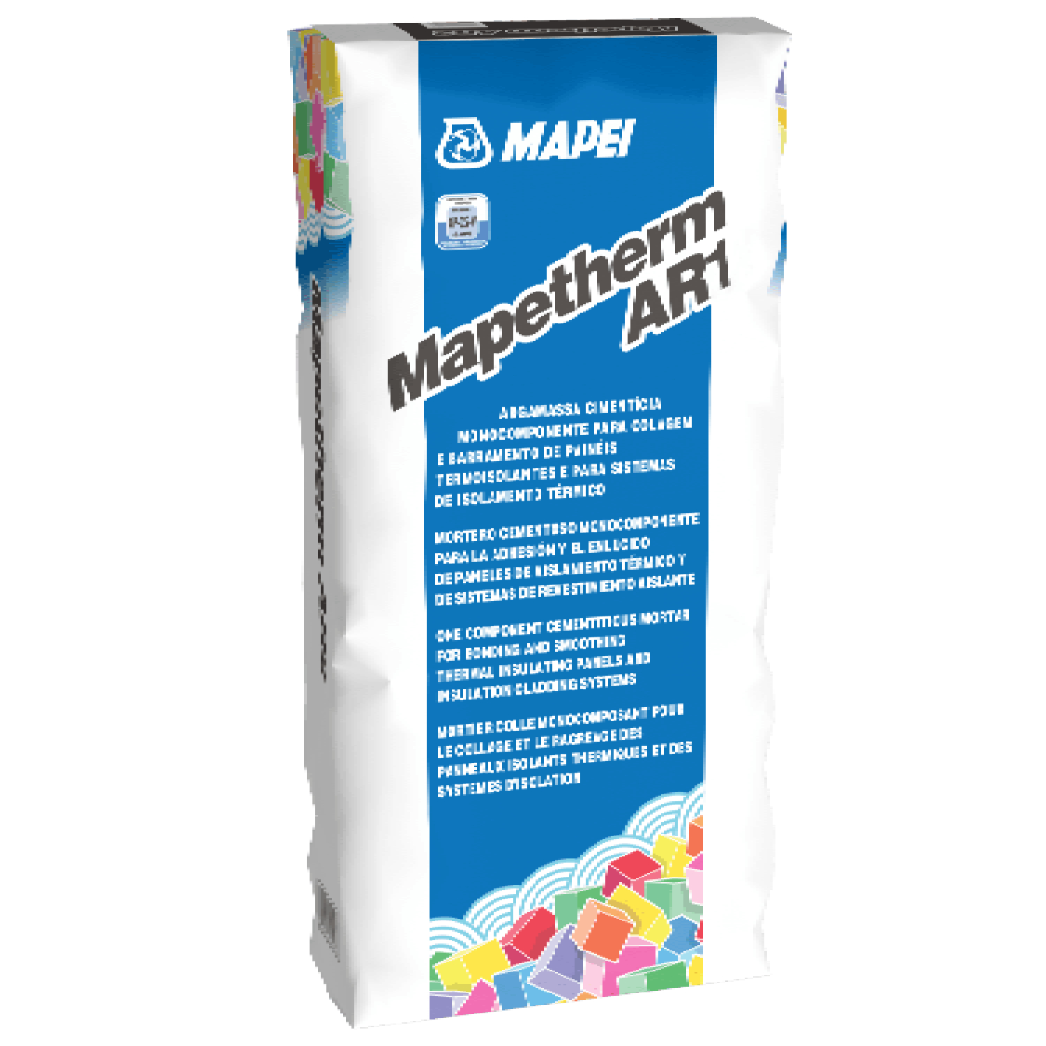 Argamassa Colagem Barramento Mapei Mapetherm AR1 Sistema Etics/Capoto