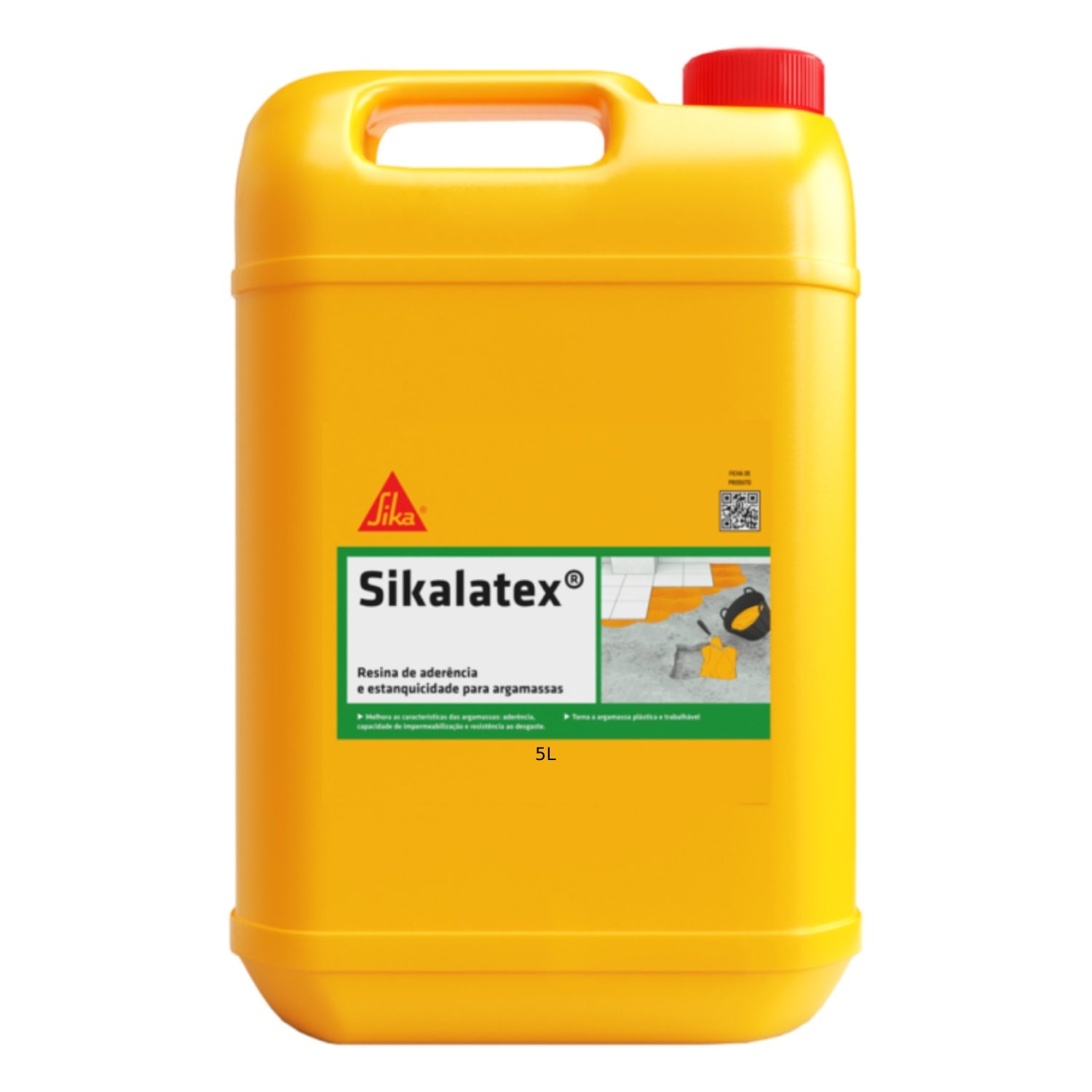 Resina para Melhorar Aderência Argamassa Sika SikaLatex