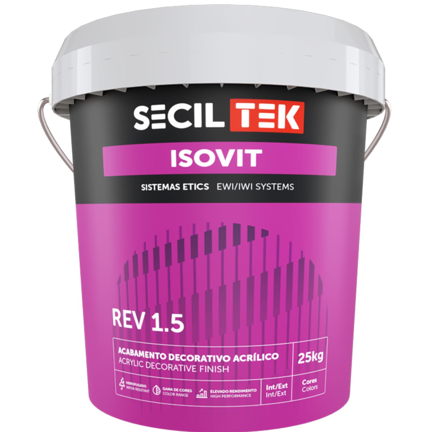 Acabamento Acrílico Decorativo Etics/Capoto SecilTek Isovit Rev 1.5 ...