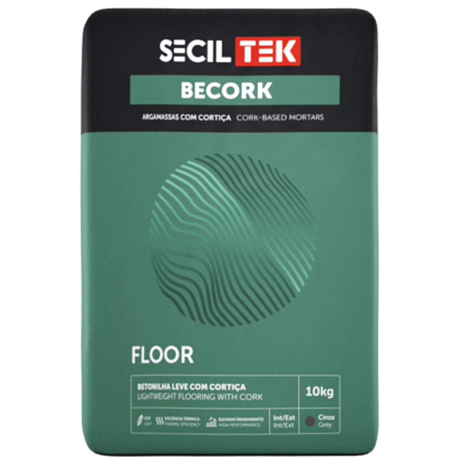 Betonilha Leve com Cortiça SecilTek Becork Floor | Obras360