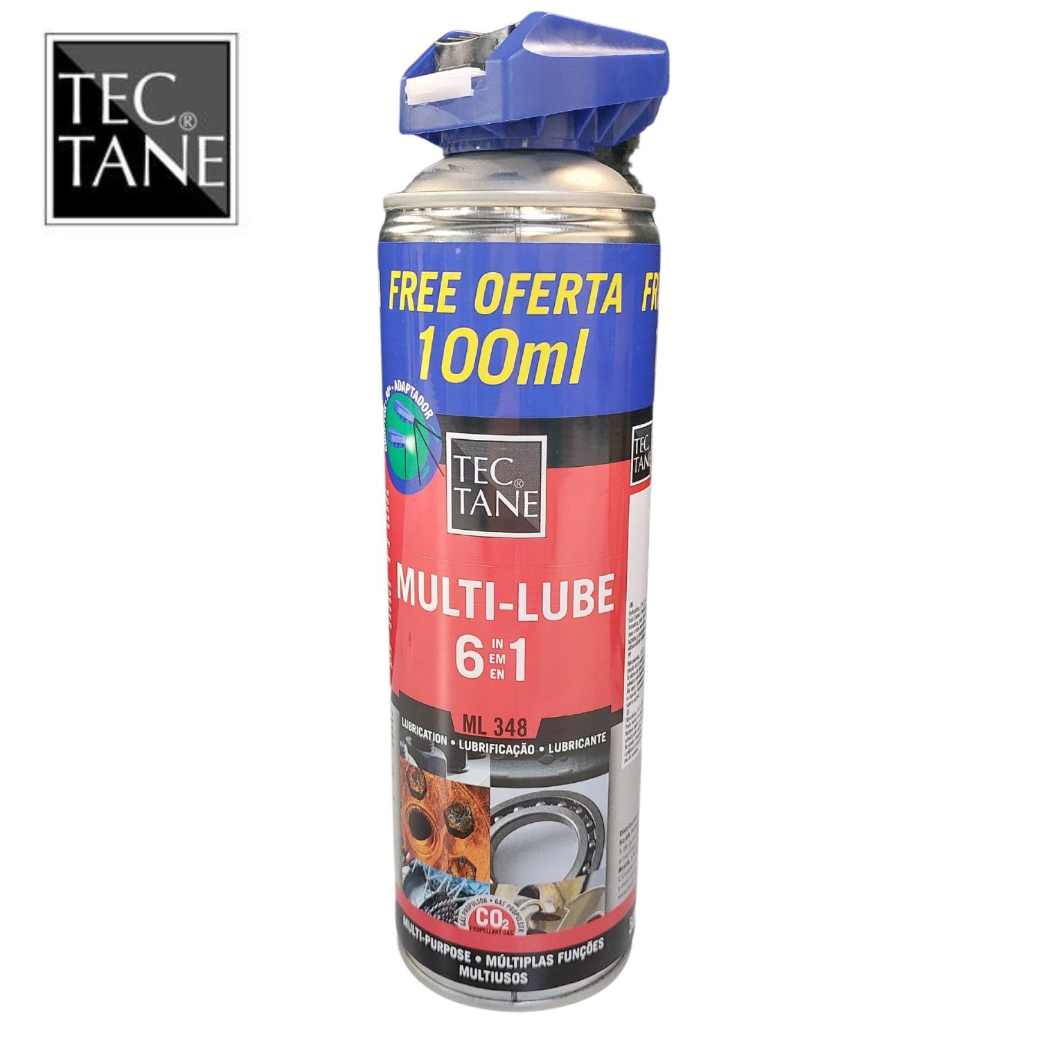 Lubrificante MULTI-LUBE 6 em 1 ML348 500ML Desbloqueia Repele Protege ...