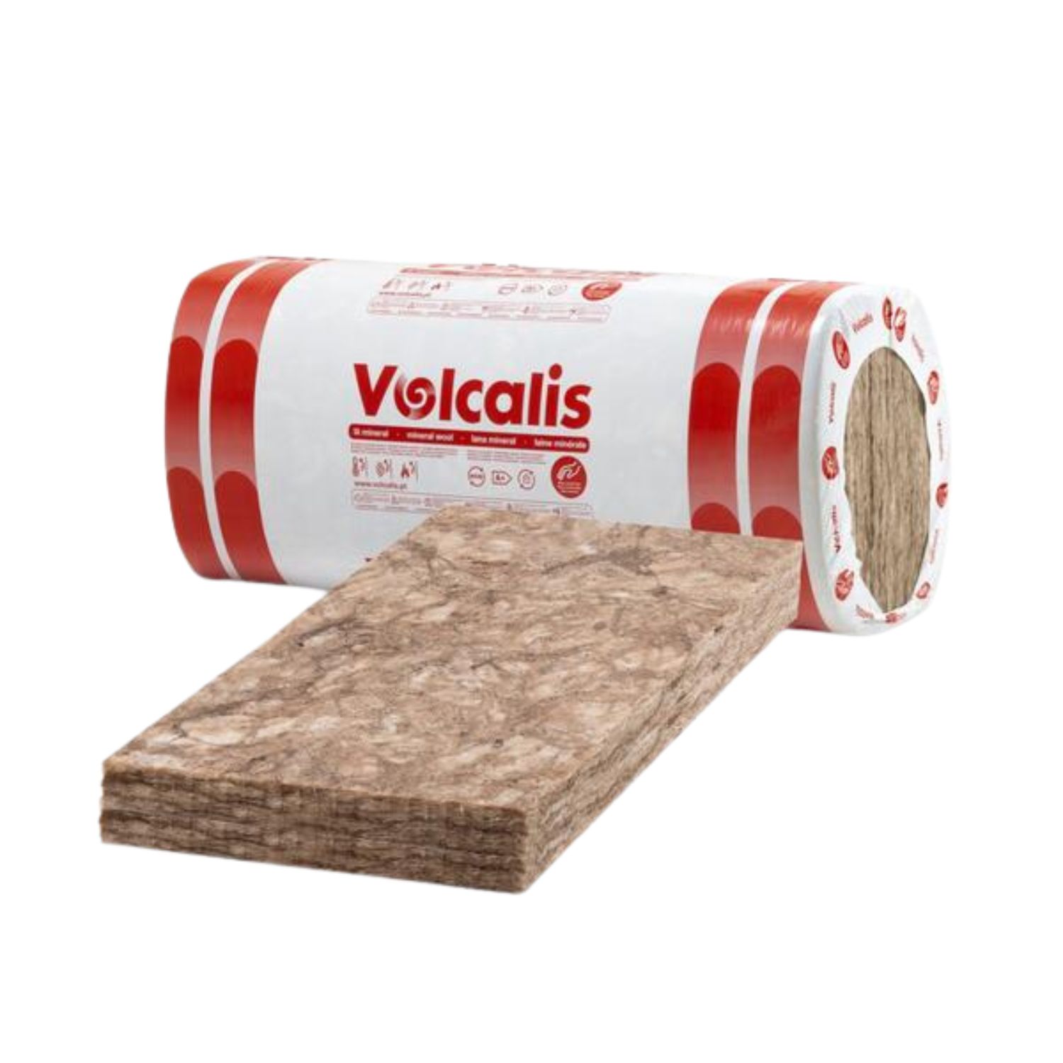 Lã Mineral Painel Não Revestido Volcalis ALPHA