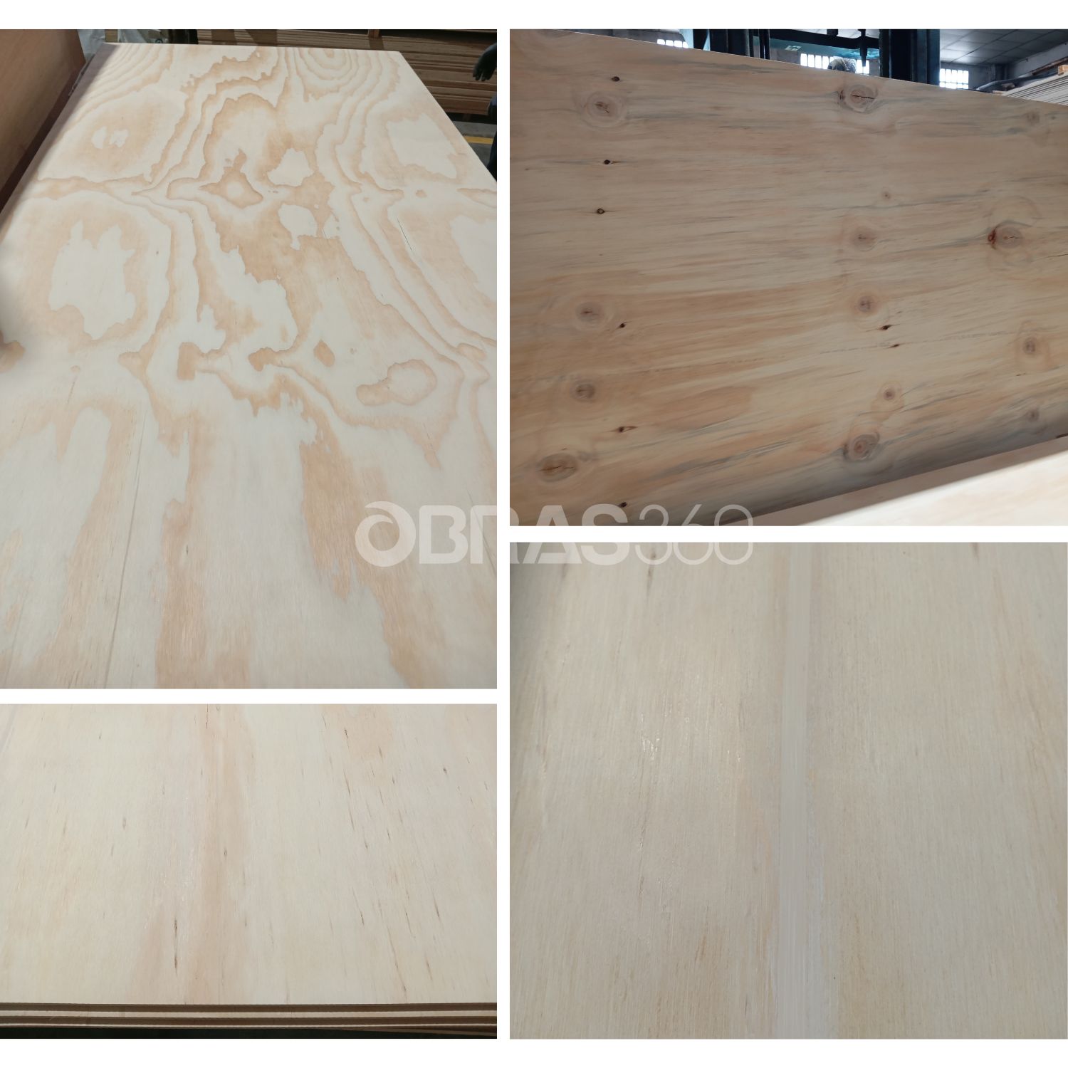 Placa Contraplacado Pinho Fenólico Classe 3 2440x1220x15MM Estrutural ...