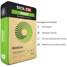 Reboco Hidrofugado Exterior/Interior SecilTek Redur Manual 25KG | Obras360