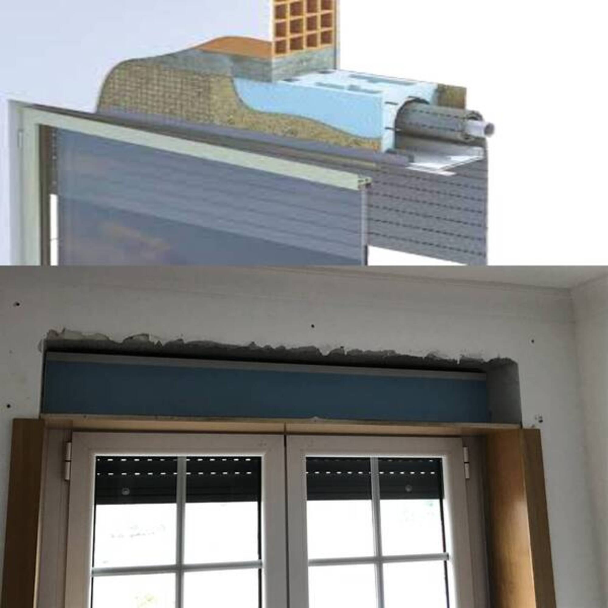 Caixas de Estore à Medida EPS Esferovite Armado Com Topos (25/28/30 ...