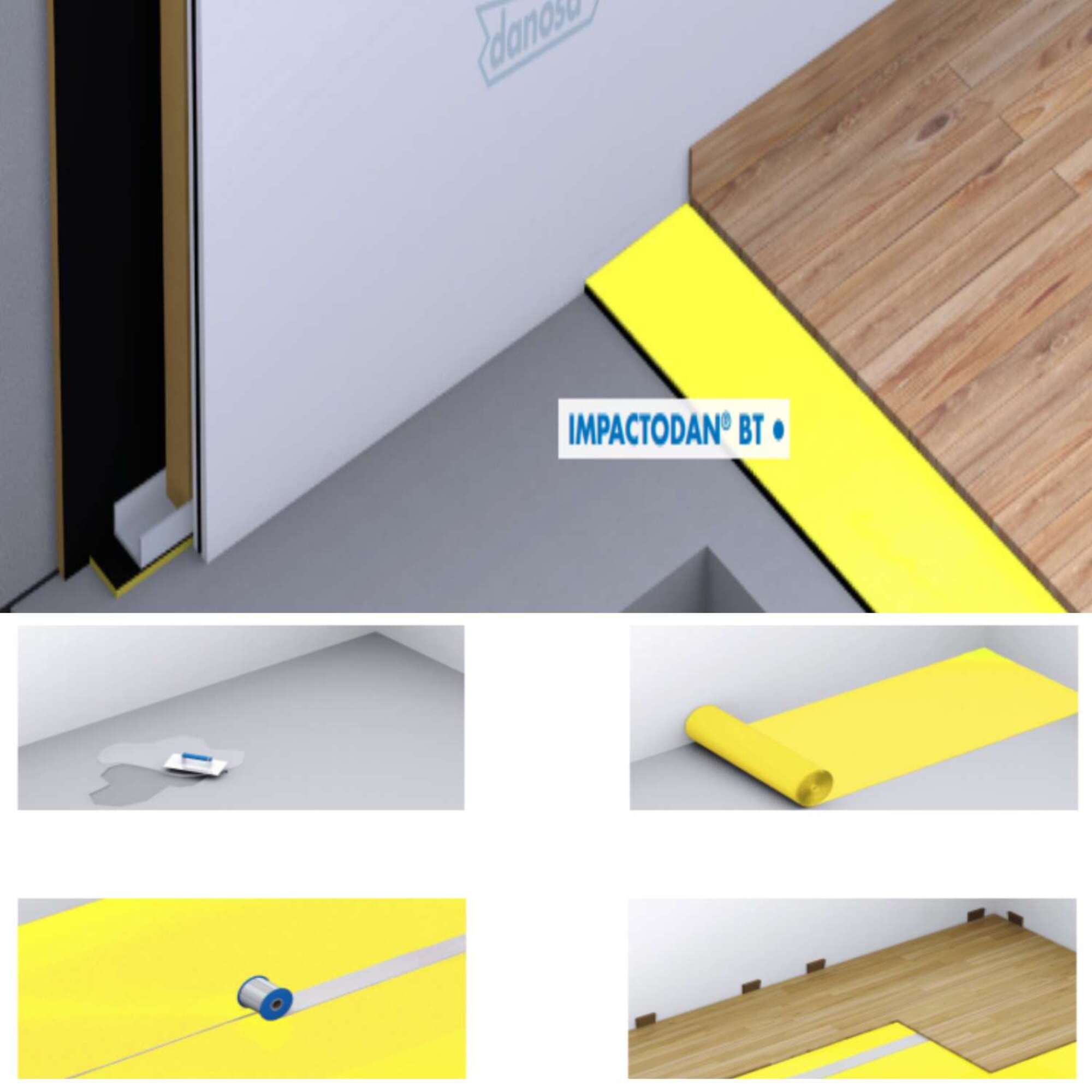 Manta Acústica Polietileno Confordan BT 3MM 1,06MX25M Ruído Impacto ...