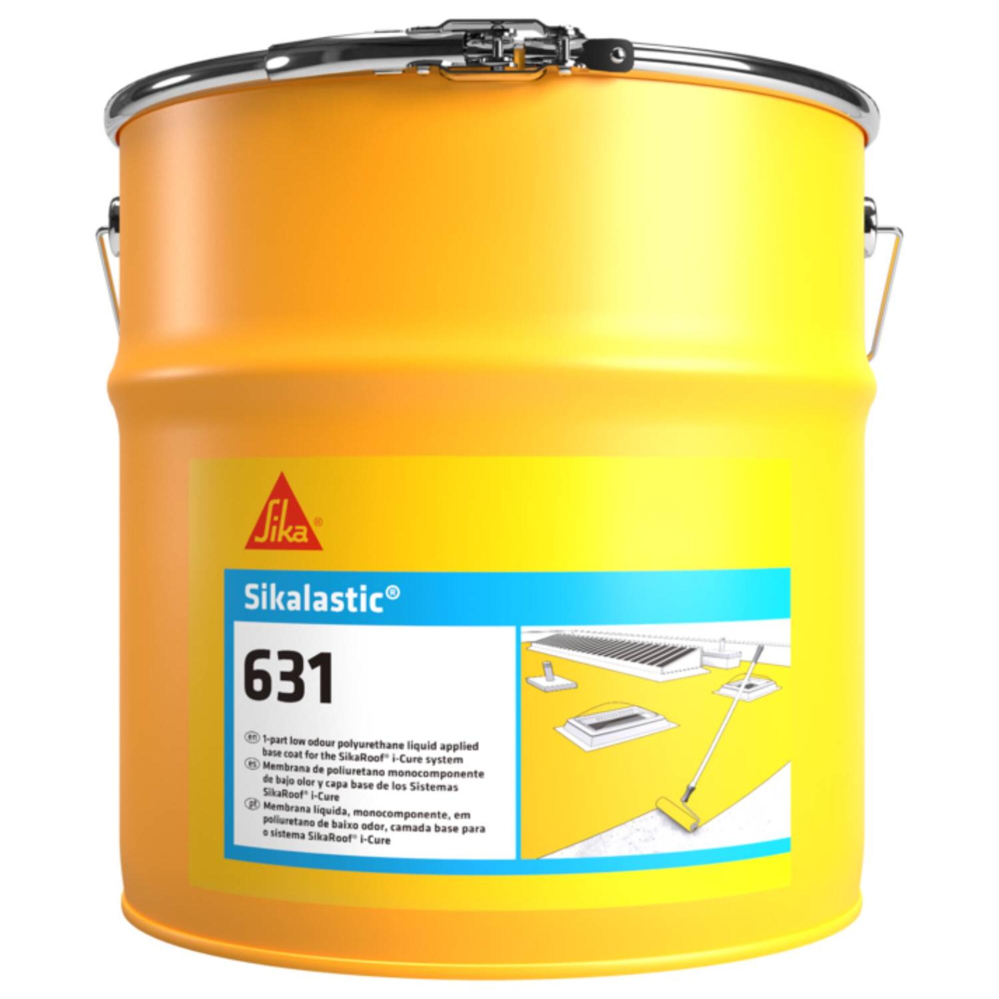 Membrana Líquida de Impermeabilização Poliuretano Baixo Odor Sikalastic ...