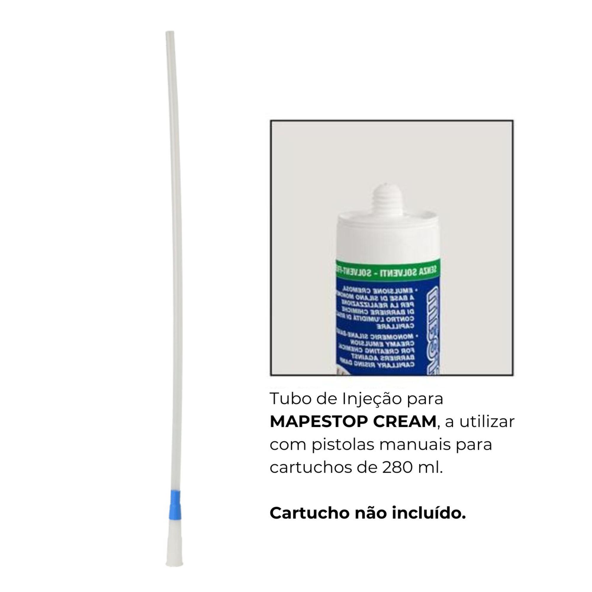 Tubos de Injeção MAPESTOP CREAM TOOL para Cartuchos de 280ml