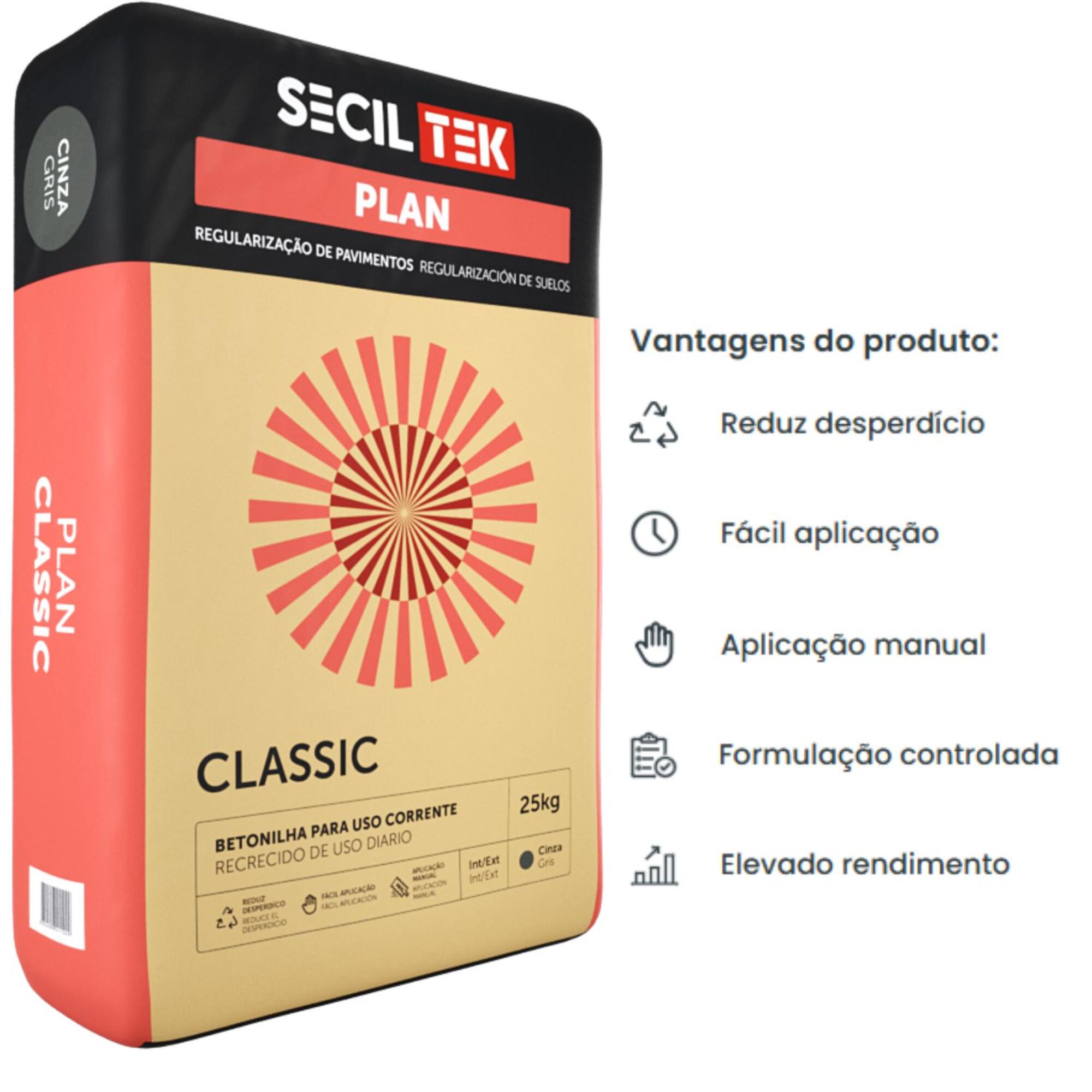 Betonilha para Regularização de Pavimentos SecilTek Plan Classic C12F2 ...