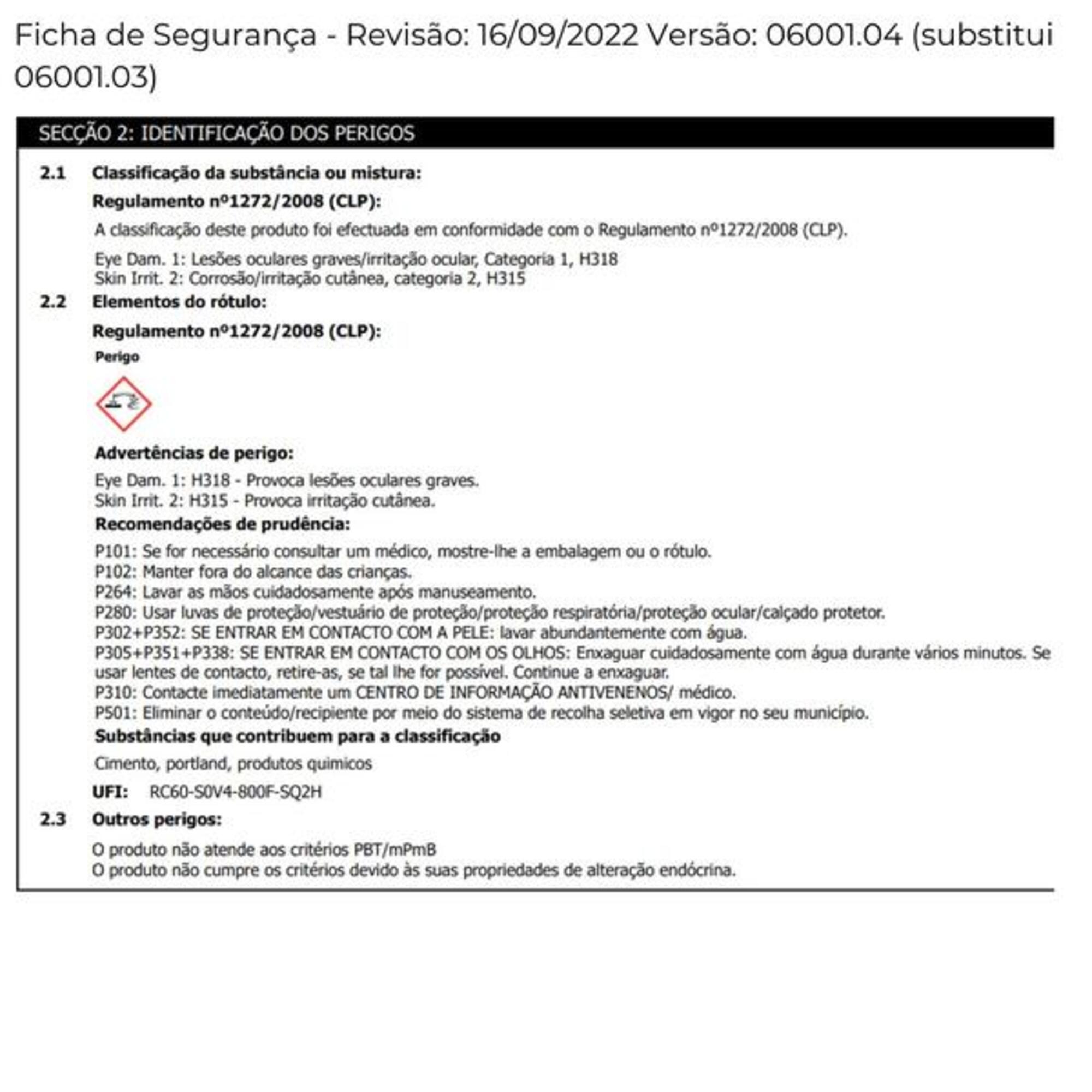 Betão-S Estrutural Cinza/Branco C30/37 SecilTek Betão Seco 25KG | Obras360